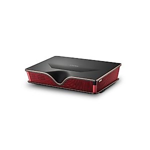 NOMVDIC P2000 Ultra Short Throw 4K Triple Laser Projector, 2500 ANSI Lumen, 50W Speaker, Dolby & DTS Support​, 3D, HDR10, UST Projector Laser TV for Home Cinema (Fire TV Stick 4K Max Included)