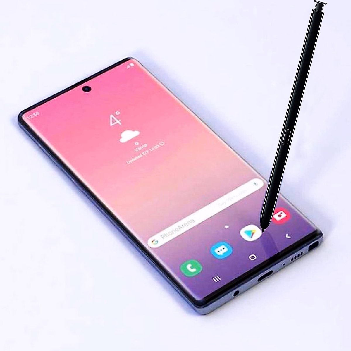 Galaxy Note 10 Stylus Pen Replacement for Samsung Galaxy Note 10 Note 10 Plus Note 10+ 5G Touch S Pen(Without Bluetooth) (Black)