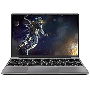 Ruzava 14" Laptop 6GB RAM 64GB Storage Support 1TB SSD Expansion Traditional Laptops Windows 10 2.4G+5G WiFi Bluetooth 4.2 USB HDMI 1920x1080 FHD WOZIFAN with Wireless Mouse for Work Study - Gray