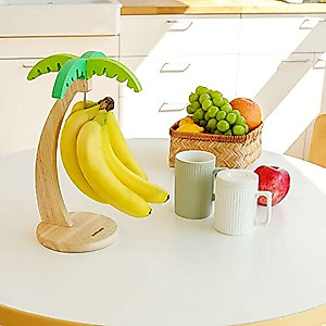 Dostende Banana Holder - Banana Hanger Tree with Stainless Steel Hook for Kitchen Countertop