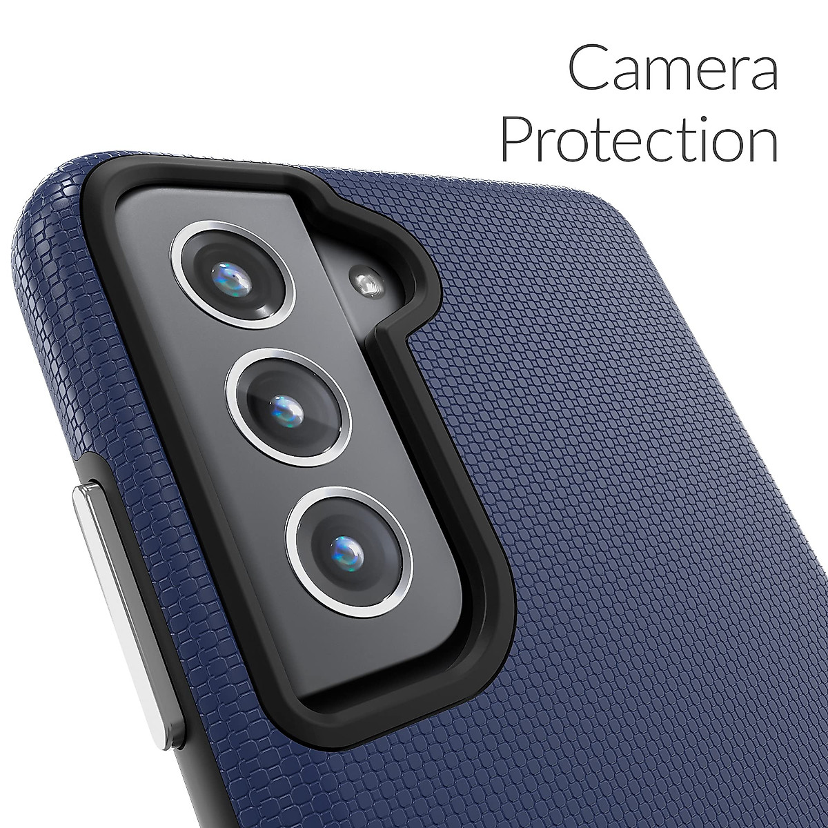 Crave Dual Guard Navy Case for Galaxy S21 FE 5G - Shockproof & Drop Protection