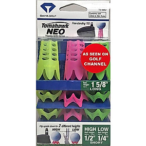 Tomahawk NEO Golf Tee's As seen on TV Assorted