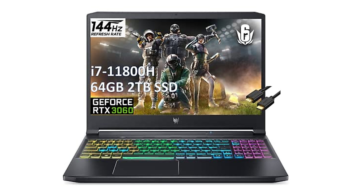 Acer Predator Helios 300 Gaming Laptop with RTX 3060 & 144Hz Display