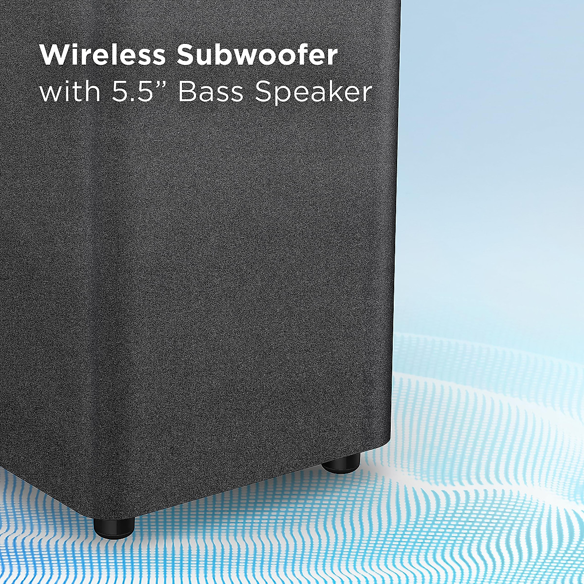 TCL S Class 3.1 Channel Sound Bar with DTS Virtual: X, Built-in Center Channel Speaker and Wireless Subwoofer - S4310