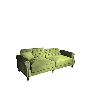 Legend Vansen Futon Sofa Bed,Sleeper Sofa,Mid-Century Modern Futon Couch,Convertible Sofa,Sofa Cama for Living Room and Bedroom