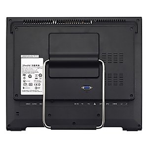 Shuttle XPC AIO X50V8 Black Embedded Intel Celeron 5205U All-in-One Barebone PC, Fanless, IP54 Certified, VESA Compatible, No RAM, No HDD/SSD, No OS