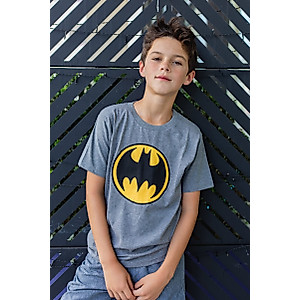 DC Comics Justice League The Flash Superman Batman Little Boys 3 Pack T-Shirts Red/Gray/Blue 7-8