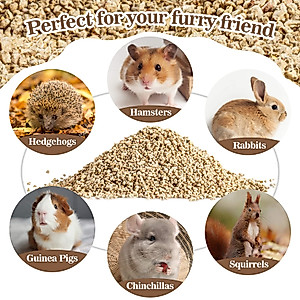 Sukh 308g Corn Cob Hamster Bedding - Guinea Pig Bedding Rabbit pet Bedding Guinea Pig Rabbit Litter Horse Bedding pellets Bunny Pig Hedgehog Chicken coop Reptile Chinchilla Animal Bedding