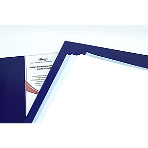 DURICO Translucent PET 5.3mil (135micron) Inkjet Film in Sheets for Screen Printing (11X17 IN/ 50 sheets)