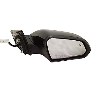 Kool Vue Driver & Passenger Side Power Non-Heated Mirrors for Hyundai Sonata 2018-2019 With Blind Spot Monitor; Without Memory Paintable