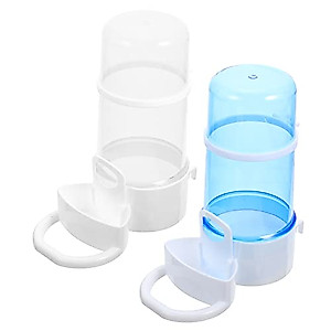 PATKAW Bird Water Dispenser Bird Water Dispenser 4 Pcs Automatic Bird Bird Drinker Waterer Parakeet Water Dispenser Automatic Bird Feeder Dispenser Food Dispenser Pigeon Supplies Auto Feeder