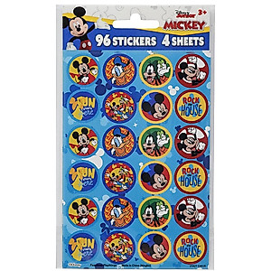 Disney Mickey Mouse Tote Bags for Kids, Adults - 4 Pc Bundle with Disney 100th Anniversary Mickey Mouse Tote Bags Plus Stickers, More | Mickey Totes