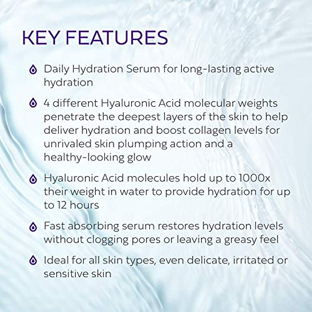 NxN Hyaluronic Acid Face Serum - Hydrate Skin, Boost Collagen, Reduce Lines & Wrinkles - All Skin Types