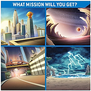 DC Comics, 4-Inch SUPERMAN and CYBORG Action Figure 2-Pack with 6 Mystery Accessories, Adventure 1