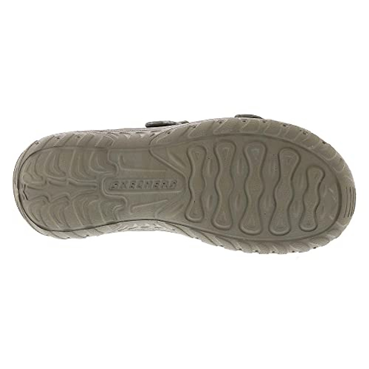 Skechers Foamies Reggae Double Band w/Daisy Print Olive 9 B (M)