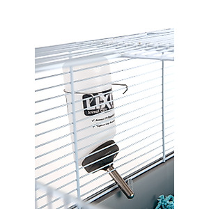 Lixit Wide Mouth BPA-Free Cage Water Bottles for Rabbits, Ferrets, Guinea Pigs, Rats, Chinchillas, Hamsters, Mice, Hedgehogs, Gerbils and Other Small Animals. (Translucent, 8 Ounce Pack of 2)