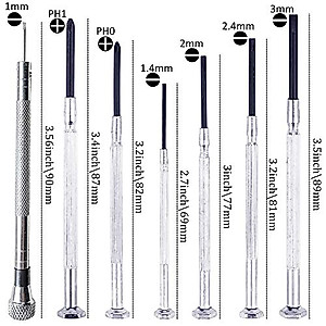 Upgrade Version Eyeglass Repair Kit,1500 Pcs More Complete Glasses Screws Kit and Nose Pads with 6 Pcs Screwdrivers and 3 Pcs Tools for Glasses, Eyeglasses and Sunglasses Repair