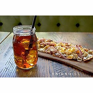 China Mist Iced Tea – Passion Fruit Black Tea Infusion – Refreshing and Delicious – Each Tea Bag Yields 1/2 Gallon – 4 bags