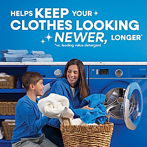 Persil Original Everyday Clean, Liquid Laundry Detergent, High Efficiency (HE), Deep Stain Removal, 2X Concentrated, 82.5 fl oz, 110 Loads