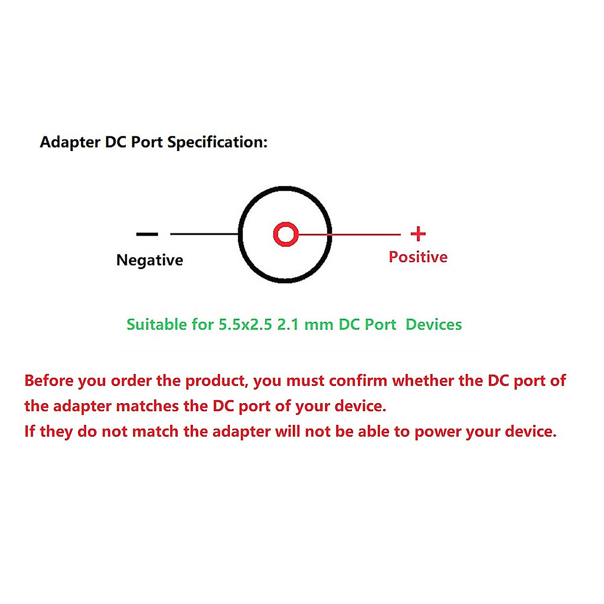 NOYITO 16.8V 1A Power Adapter Li-ion Battery Charger with LED Indicator 5.5 x 2.5 2.1 mm Interface Suitable for 14.4V 14.8V 16.8V 4-String Lithium Battery Pack