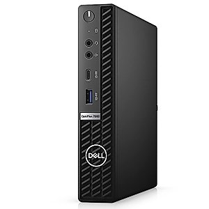 Dell OptiPlex 7080 MFF Business Micro Desktop Computer, Intel Hexa-Core i5-10500T up to 3.8GHz (Beat i7-8700T), 32GB DDR4 RAM, 1TB PCIe SSD, WiFi 6, Bluetooth 5.1, Weight Only 2.87lb, Windows 10 Pro