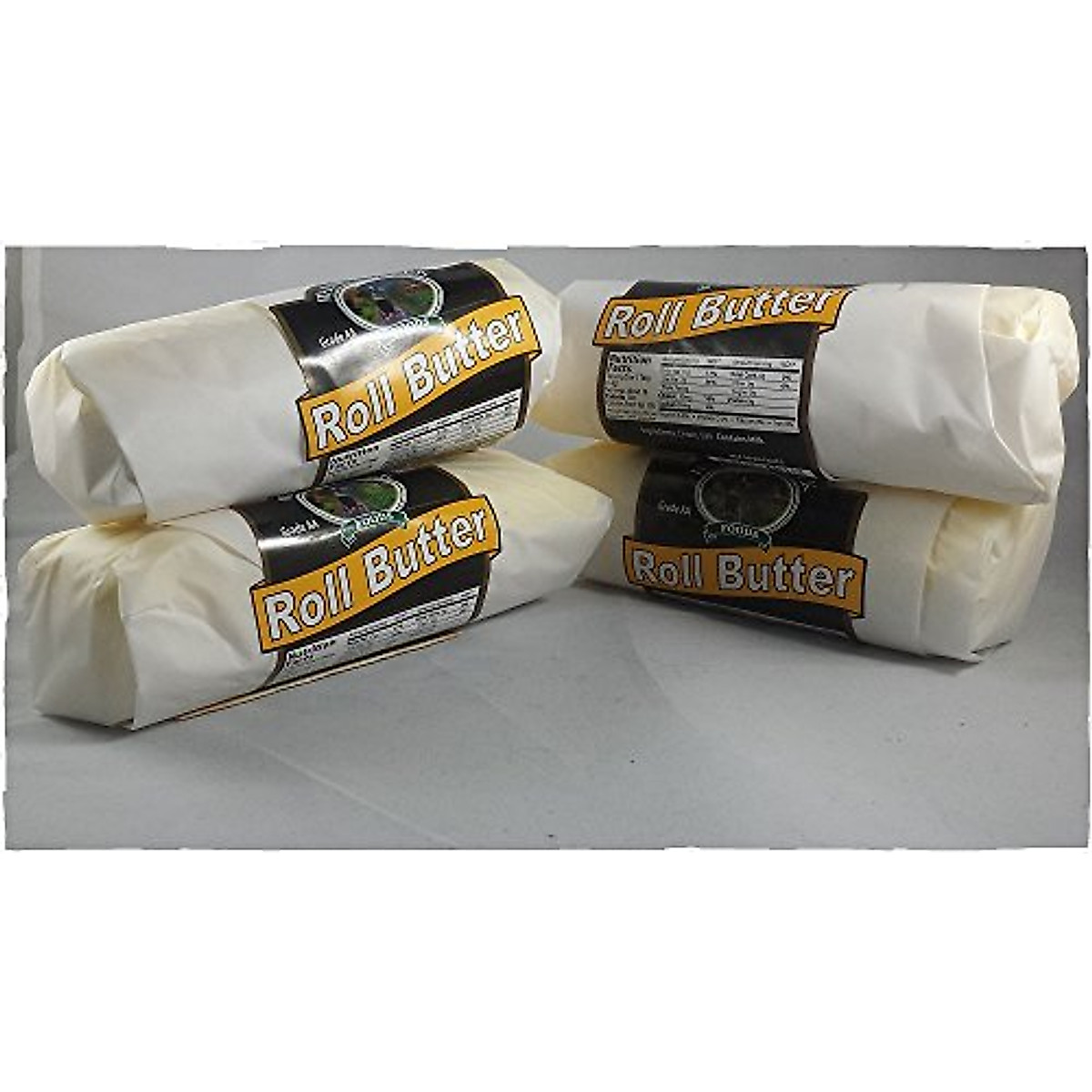 WALNUT CREEK ROLL BUTTER. SALTED. 8 OZ. PACK OF 4.