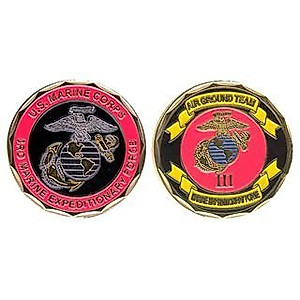 3rd Marine Exp. Forces Challenge Coin