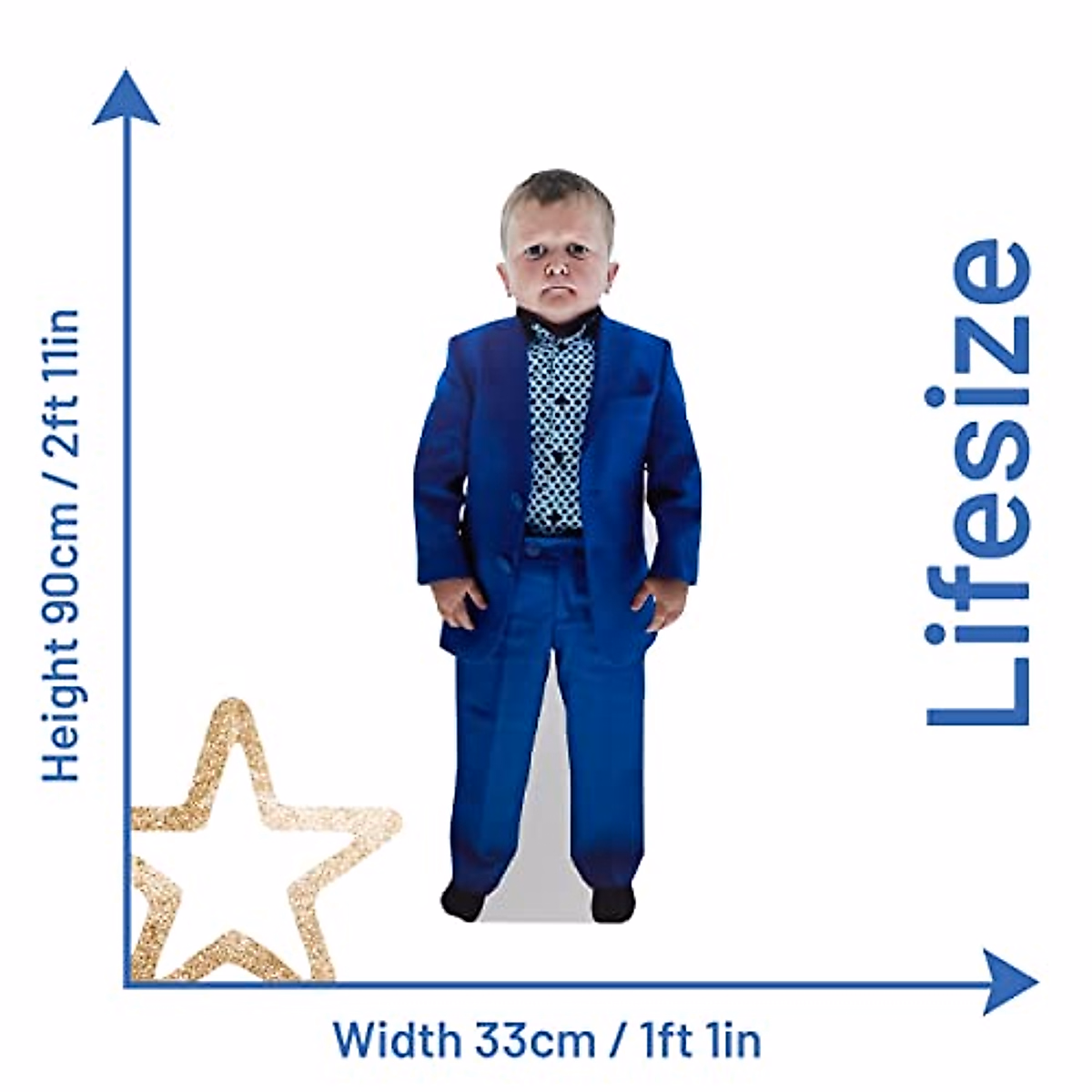 Hasbulla Cutout - Hambli Hasbulla Magomedov Lifelike & Lifesize Cardboard Cutout with Easel Stand