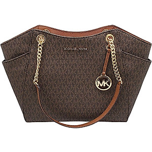 Michael Kors Jet Set Travel (Brown/signature, Large)