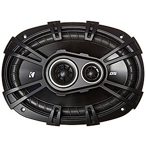 KICKER DSC6930 6x9-Inch (160x230mm) 3-Way Speakers, 4-Ohm (Pair)
