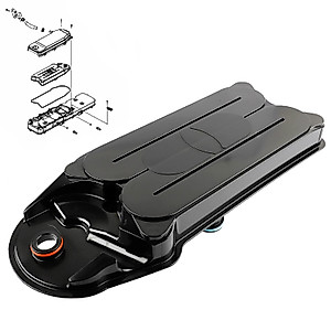 Nakuuly CV52001 Crankcase Ventilation Filter Breather Element Compatible with Dodge Ram 2500 3500 4500 5500 6.7L ISB Diesel 2008-2021, Ford F650/ 750 Replaces # 904-418 68002433AC 4936636