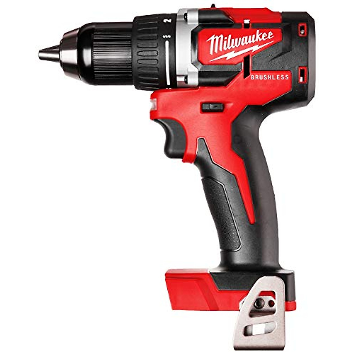 Milwaukee M18 18-Volt Lithium-Ion Brushless Cordless 1/2 Inch Compact Drill/Driver (Tool-Only) 2801-20