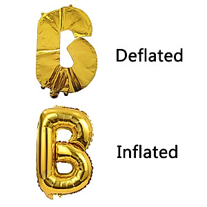 SHUNTAI Bride To Be Balloons Gold Bachelorette Party Decorations Engagement Ring Balloon 16 Inch Gold Letters Bride To Be Decor Banner for Wedding Rehearsal Bridal Shower Party Decoration Supplies
