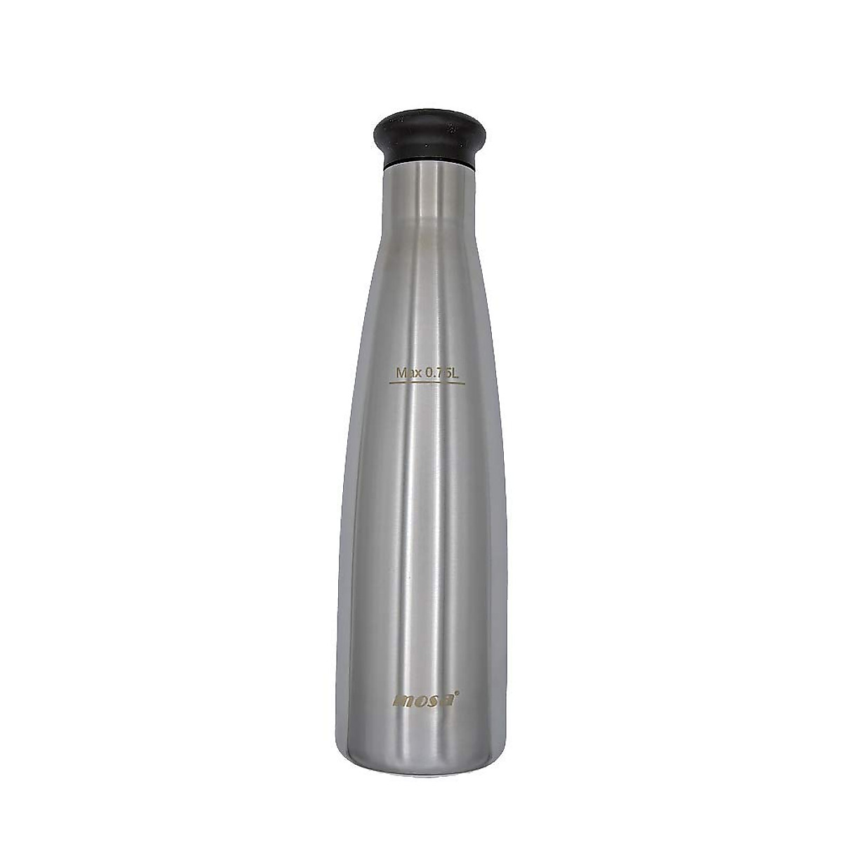 MOSA Soda Splash Portable Soda Maker Water Bottle Made from Food-Grade Stainless Steel, 750 ml (25 oz) - Make Healthy and Tasty Fizzy Drinks Instantly!