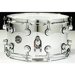 DW Performance Series Steel 8 x 14-inch Snare Drum - Polished