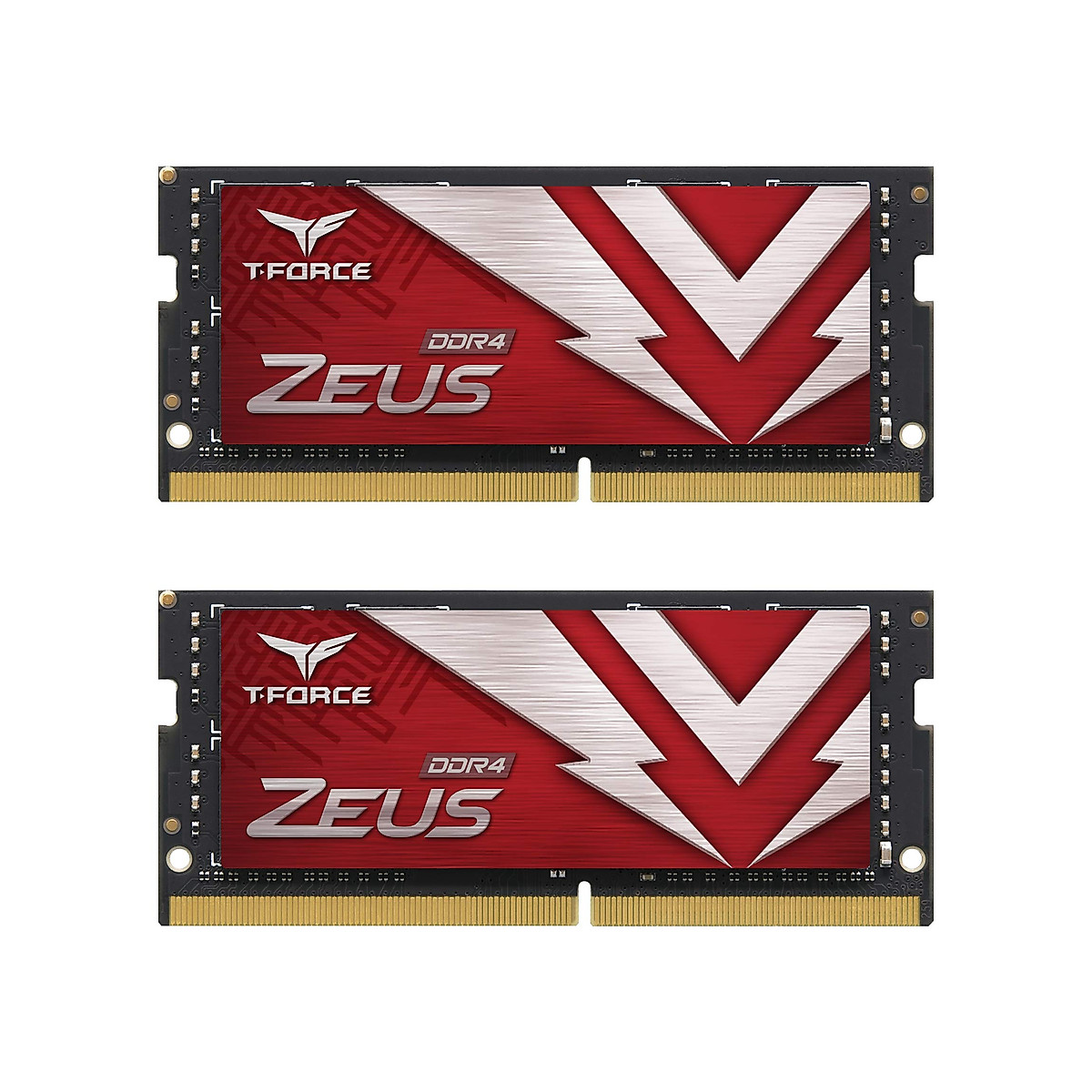 TEAMGROUP T-Force Zeus DDR4 SODIMM 32GB (2x16GB) 3200MHz (PC4-25600) 260 Pin CL16 Laptop OC Memory Module Ram TTZD432G3200HC16FDC-S01