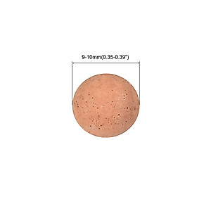 MECCANIXITY Clay Pebbles 9-10mm 0.22 lbs Pink Gardening Potted Balls for Hydroponic Growing, Vases Supplies, Bonsai Decor