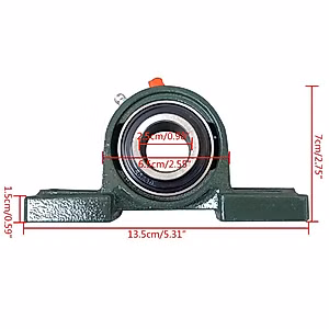 LGXSHOP 23.6in ATV Rear Axle Track, Rear Axle Complete Assembly with Brake Disc&Wheels for ATV Go Kart Karting UTV Buggy Quad Snow Sand Track 60cm Rear Axle Complete Kit