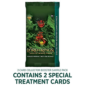 Magic The Gathering The Lord of The Rings: Tales of Middle-Earth Commander Deck 1 + Collector Booster Sample Pack
