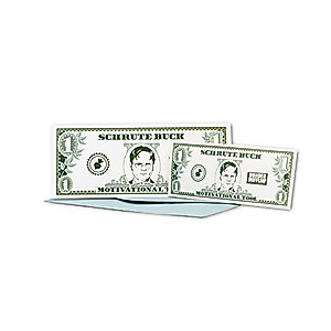 Chillkat Schrute Buck Birthday Card with Sticker, The Office TV Show (5)