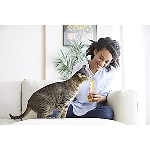 INABA Churu Lickable Purée Natural Cat Treats (Tuna Recipe, 4 Tubes)