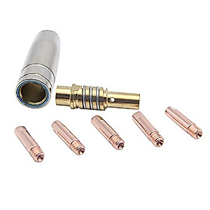 11pcs Durable MIG Welding Welder Torch Nozzles Tip Holder Contact Tips 0.040" Gas Diffuser Set