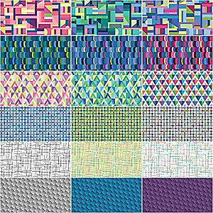 Weeks Ringle & Bill Kerr Zest Strip-Pies 40 2.5-inch Strips Jelly Roll Benartex