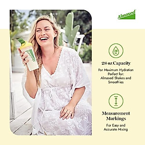 Almased BlenderBottle Classic Shaker Bottle Perfect for Protein Shakes and Pre Workout, 28-Ounce