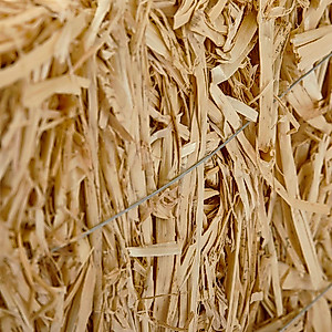 FloraCraft Decorative Straw Bale 8 Inch x 9 Inch x 20 Inch Natural