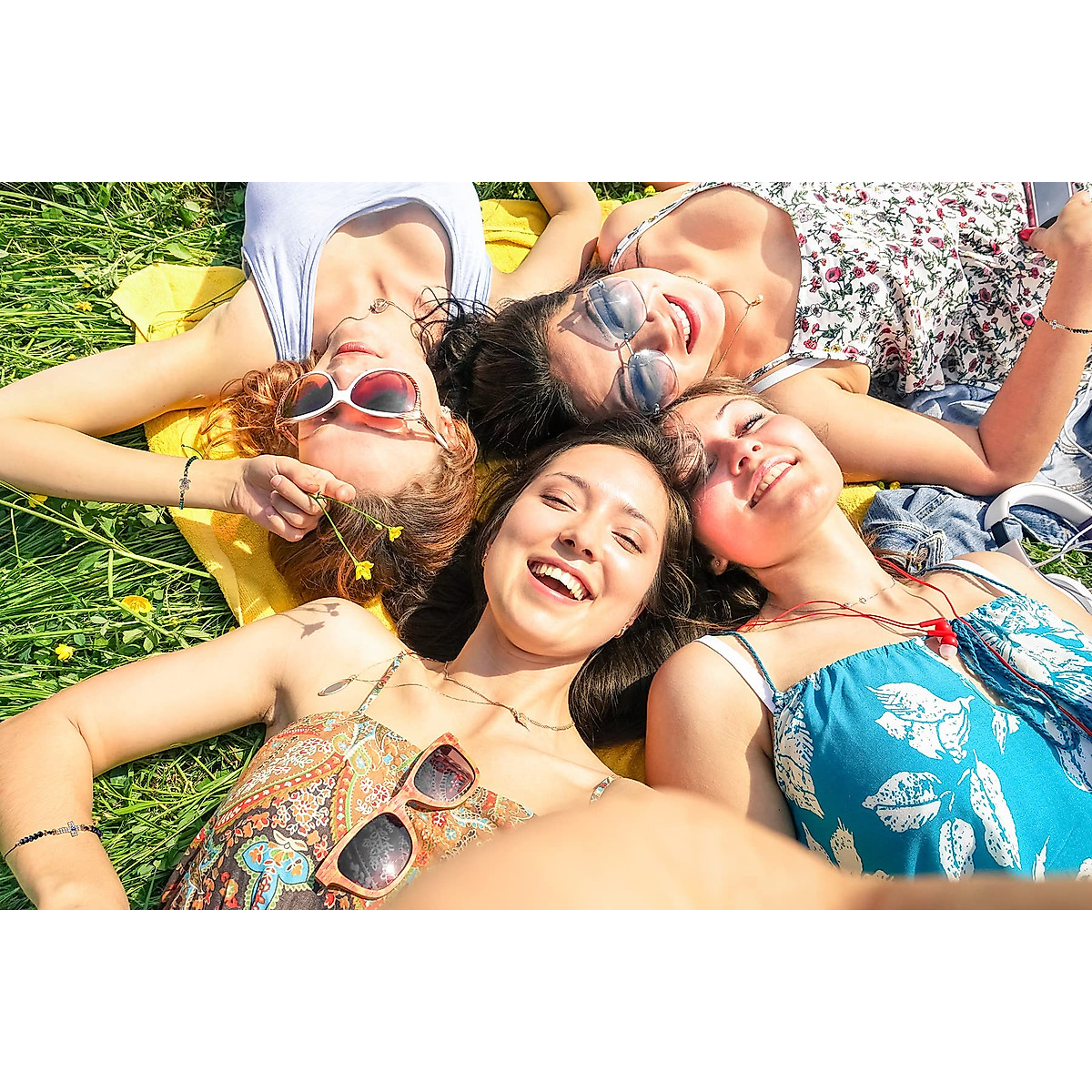 BONITTER 24/12 PCS Evil Eye Bracelets Pack For Women Mexican Braclets Set Protection Amulet Anklets Jewelry Gift