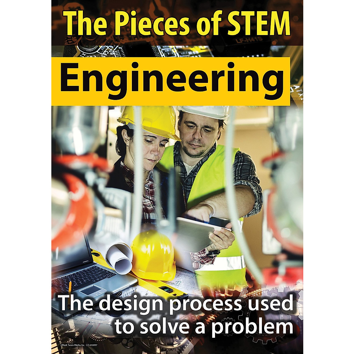 Mark Twain STEM Bulletin Board Set, 17" x 24", Multicolor