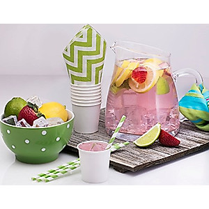 NYHI 8 oz Paper Cups - 300-Pack, Paper Cups for Water Dispenser, Coolers, Coffee, Teas, Party, Hot/Cold Beverage Disposable Drinking Paper Coffee Cups Suitable for Home, Office, and Coffee Rooms