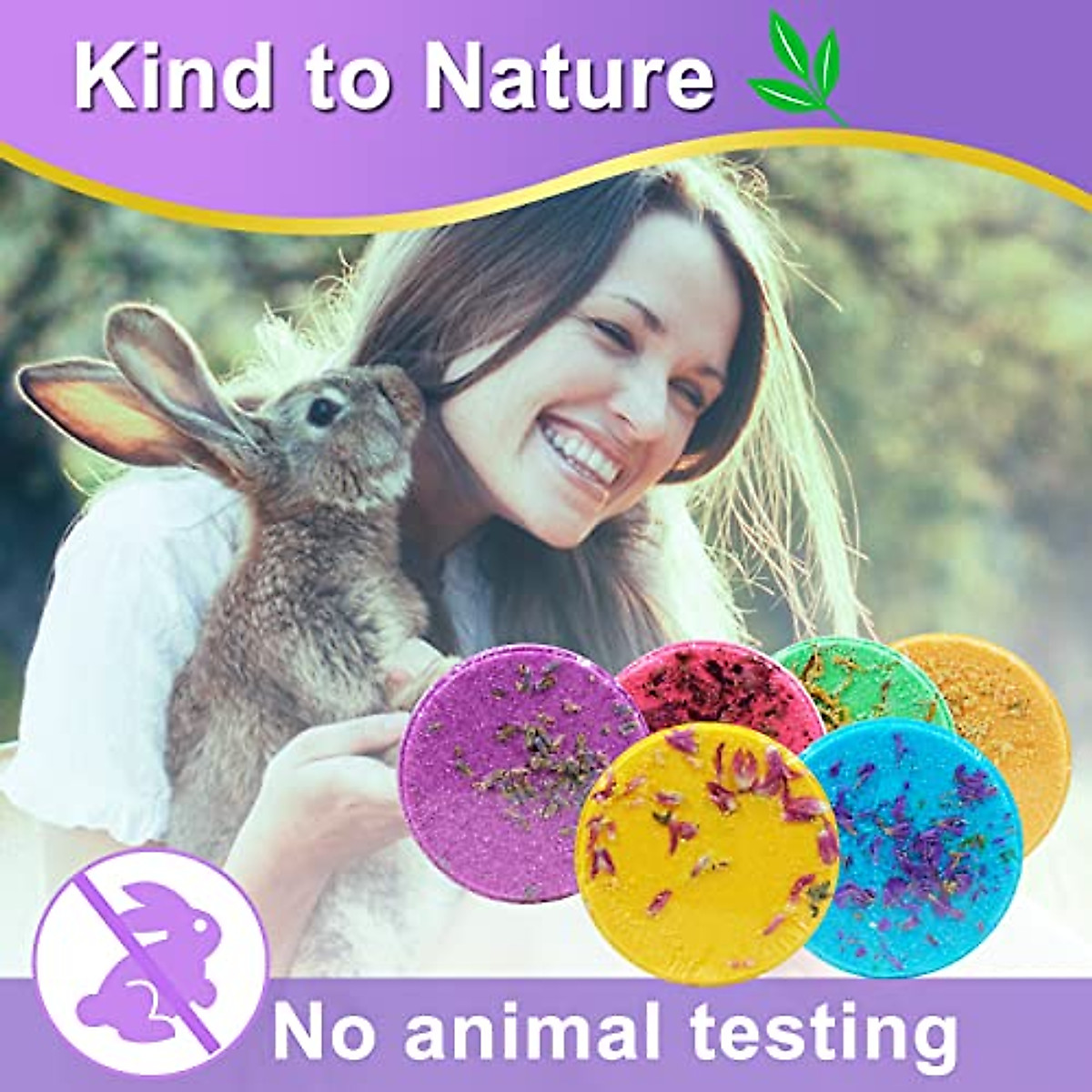 Shower Steamer Purple Cover