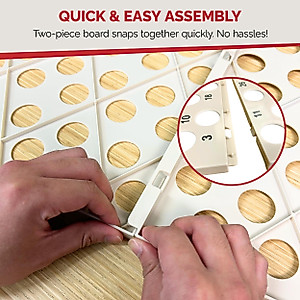 MR CHIPS Professional Bingo Game Master Board for Ping Pong Balls